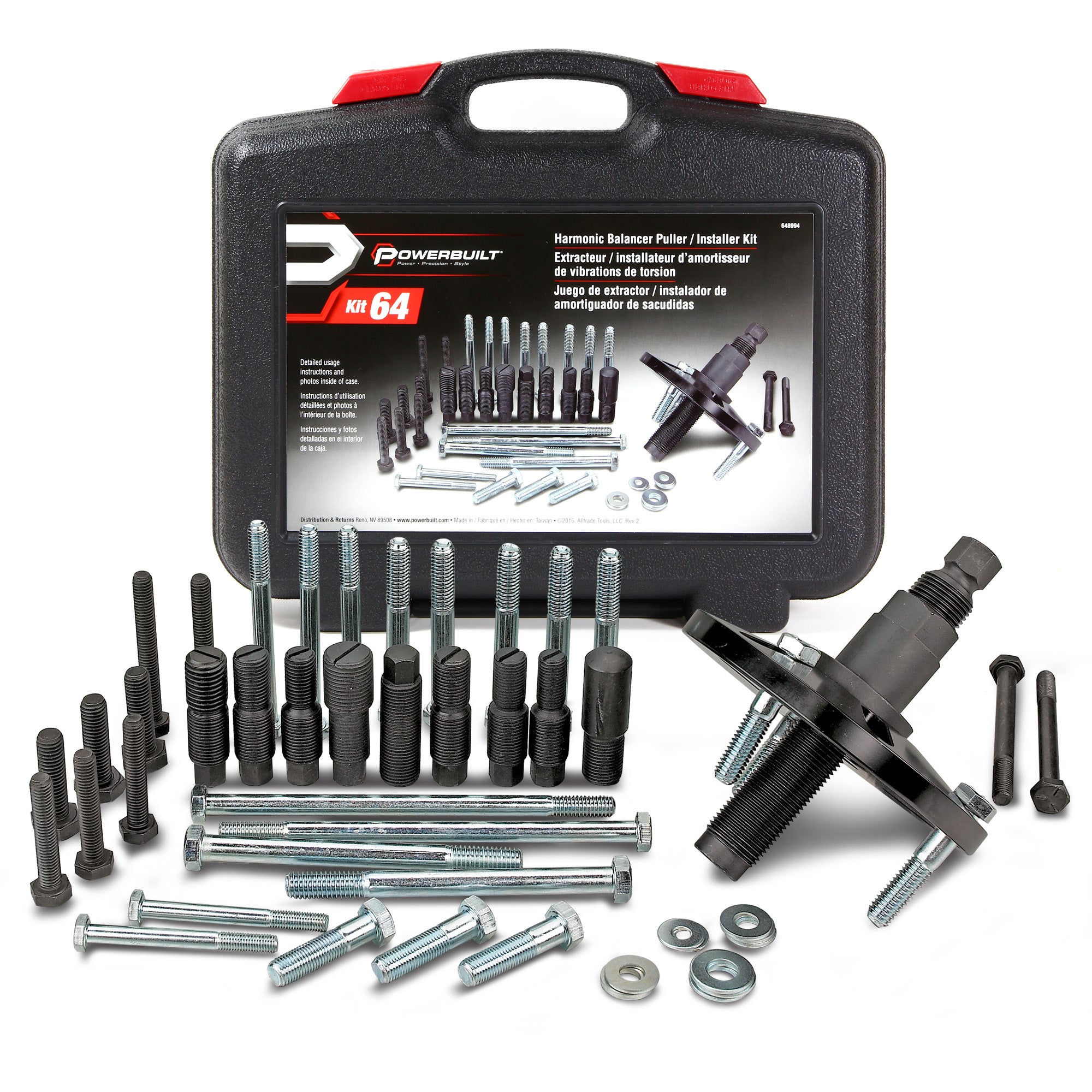 Harmonic Balancer Puller Set - Remove and Install - Balancers