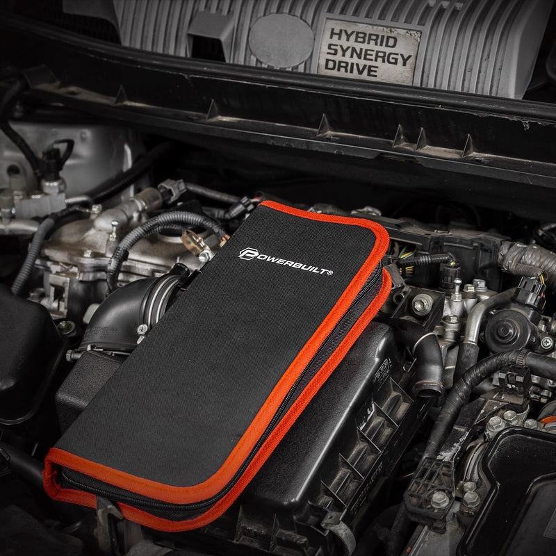 Powerbuilt 7 Piece VDE Screwdriver Set with Zipper Pouch