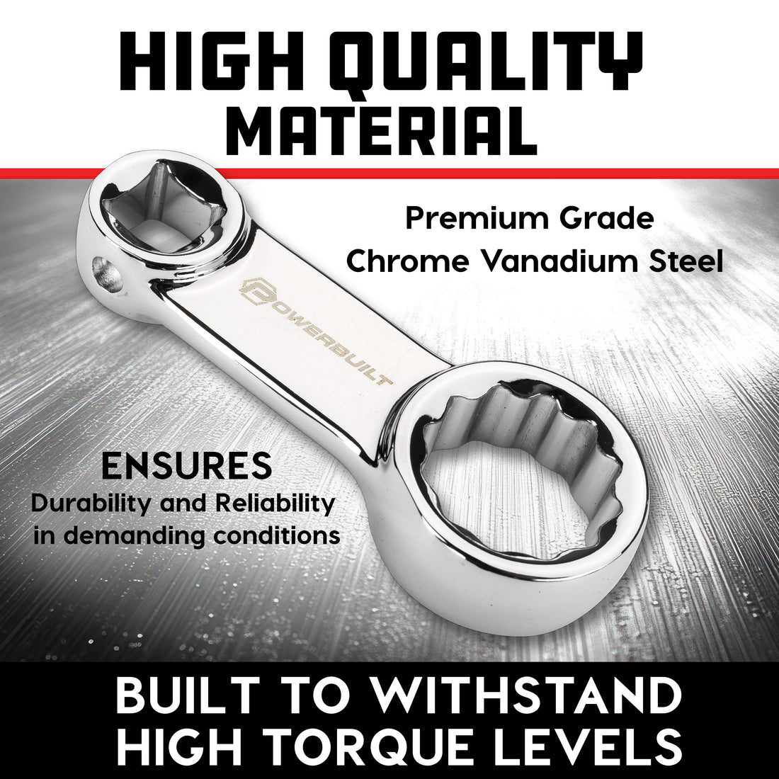 10 Piece 3/8 Inch Drive Torque Adapter Set (10MM-19MM)