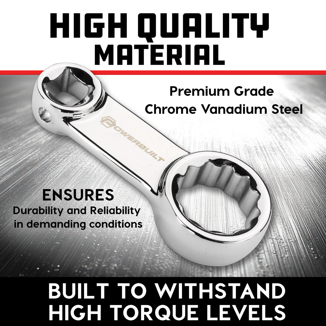 10 Piece 3/8 Inch Drive Torque Adapter Set (10MM-19MM)