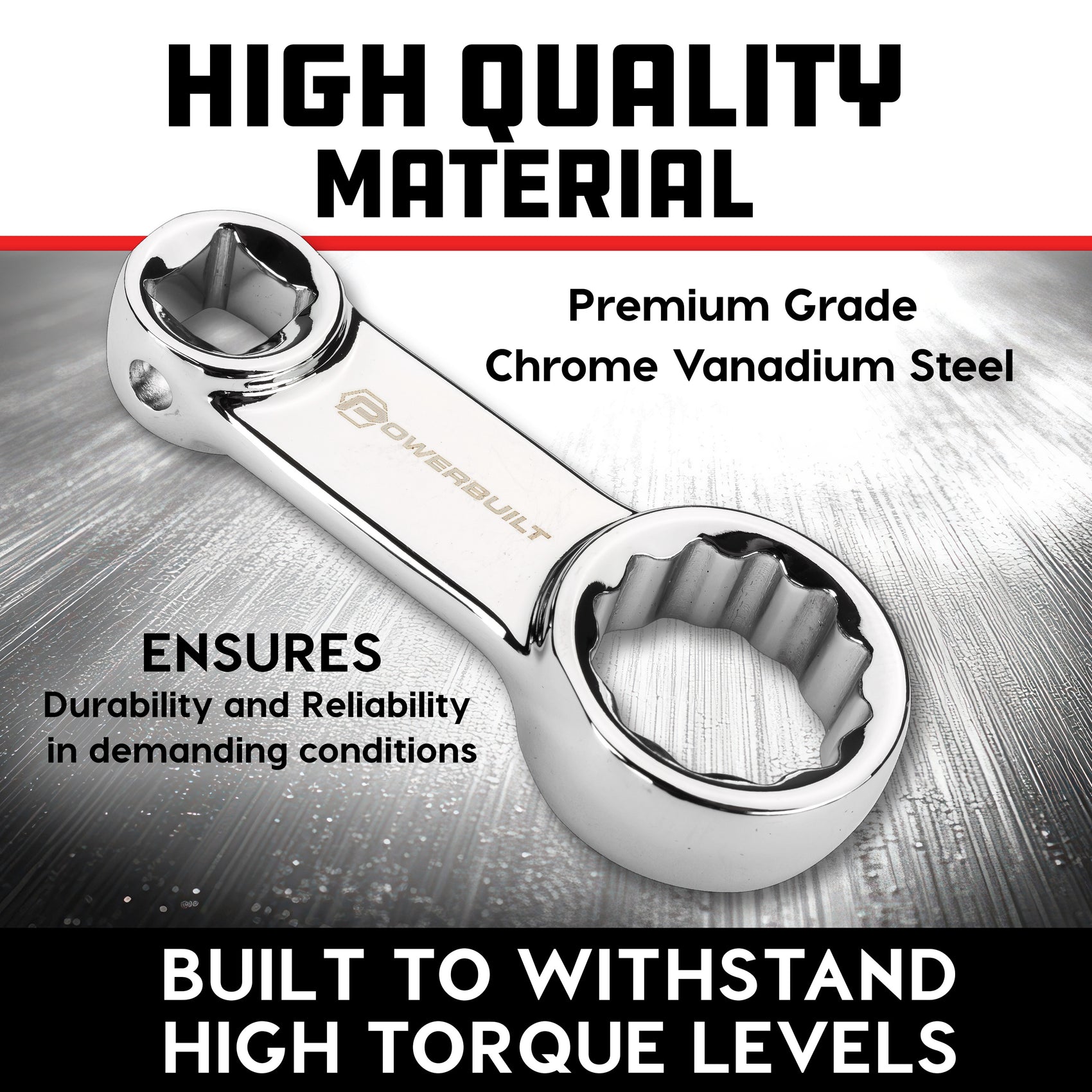 10 Piece 3/8 Inch Drive Torque Adapter Set (10MM-19MM)