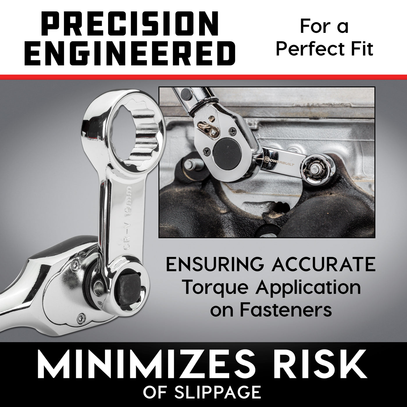 10 Piece 3/8 Inch Drive Torque Adapter Set (10MM-19MM)