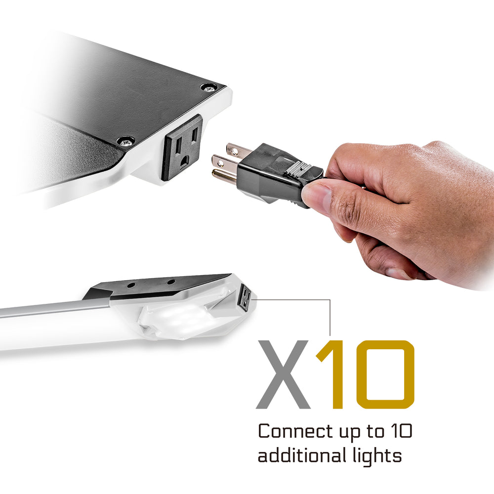 LED Shop Light - Garage Hanging Lighting - Overhead Spotlight