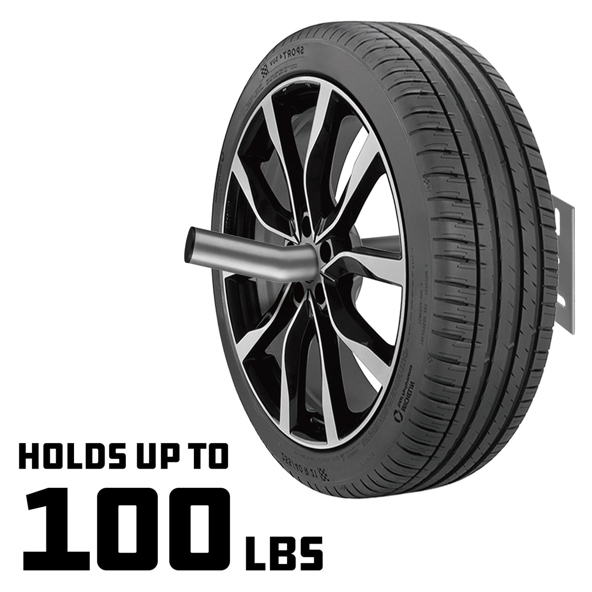 Wall Mount Tire and Wheel Brackets - Hang Wheels
