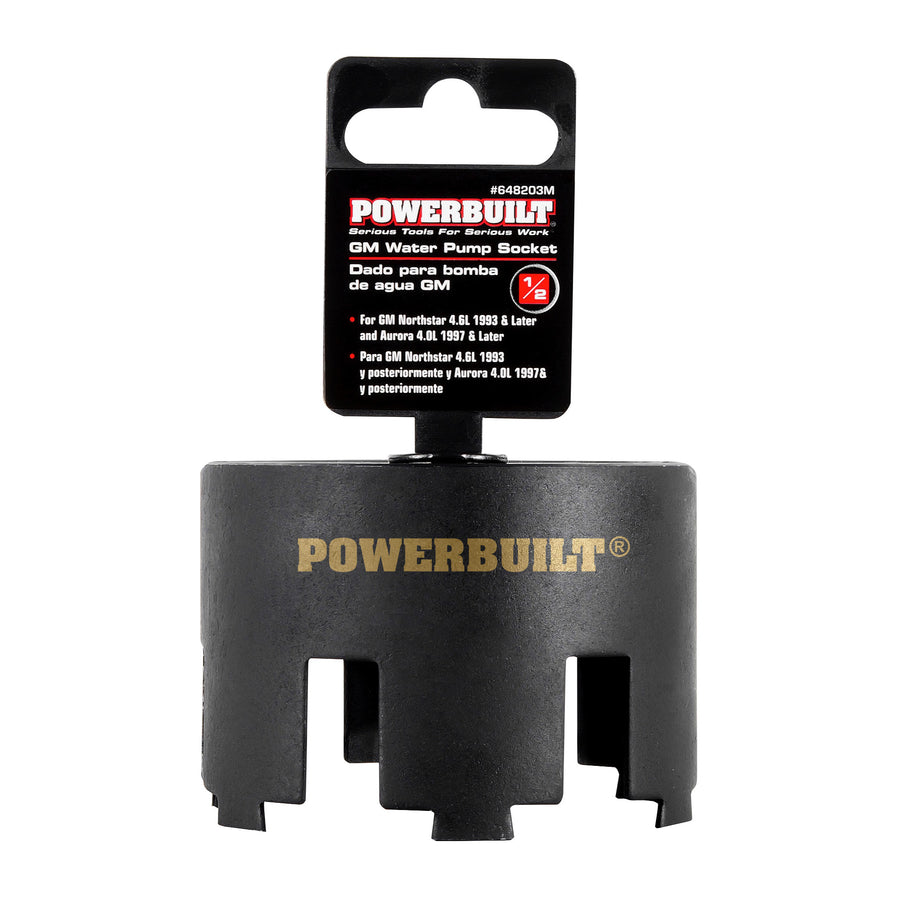 1/2 in. Drive GM Water Pump Removal and Installation Socket