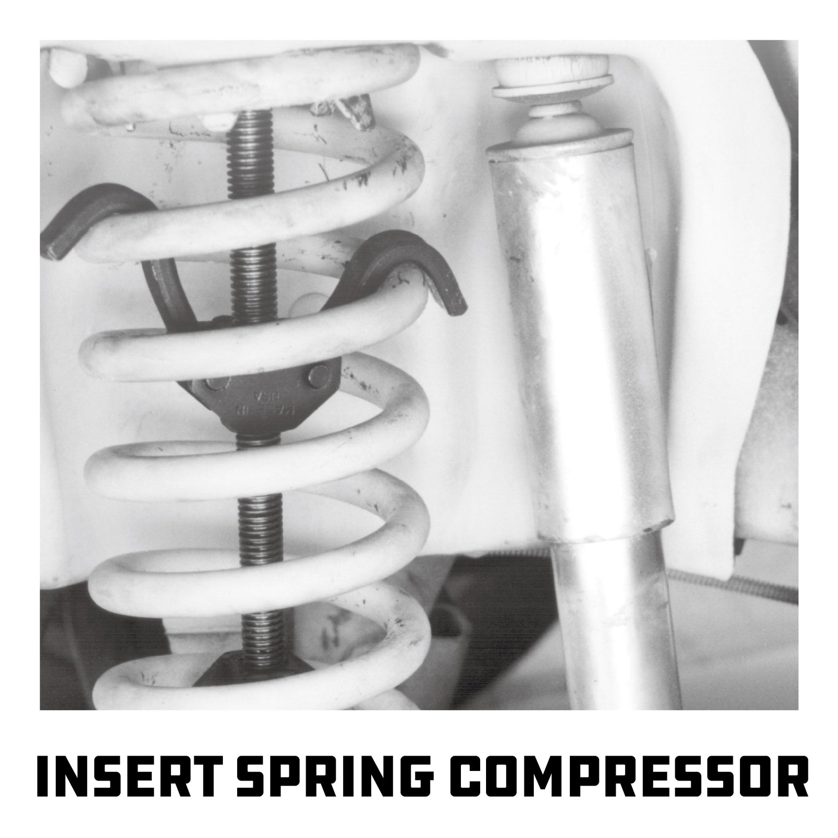 Coil Spring Compressor Tool Kit - Compress Coil Suspension