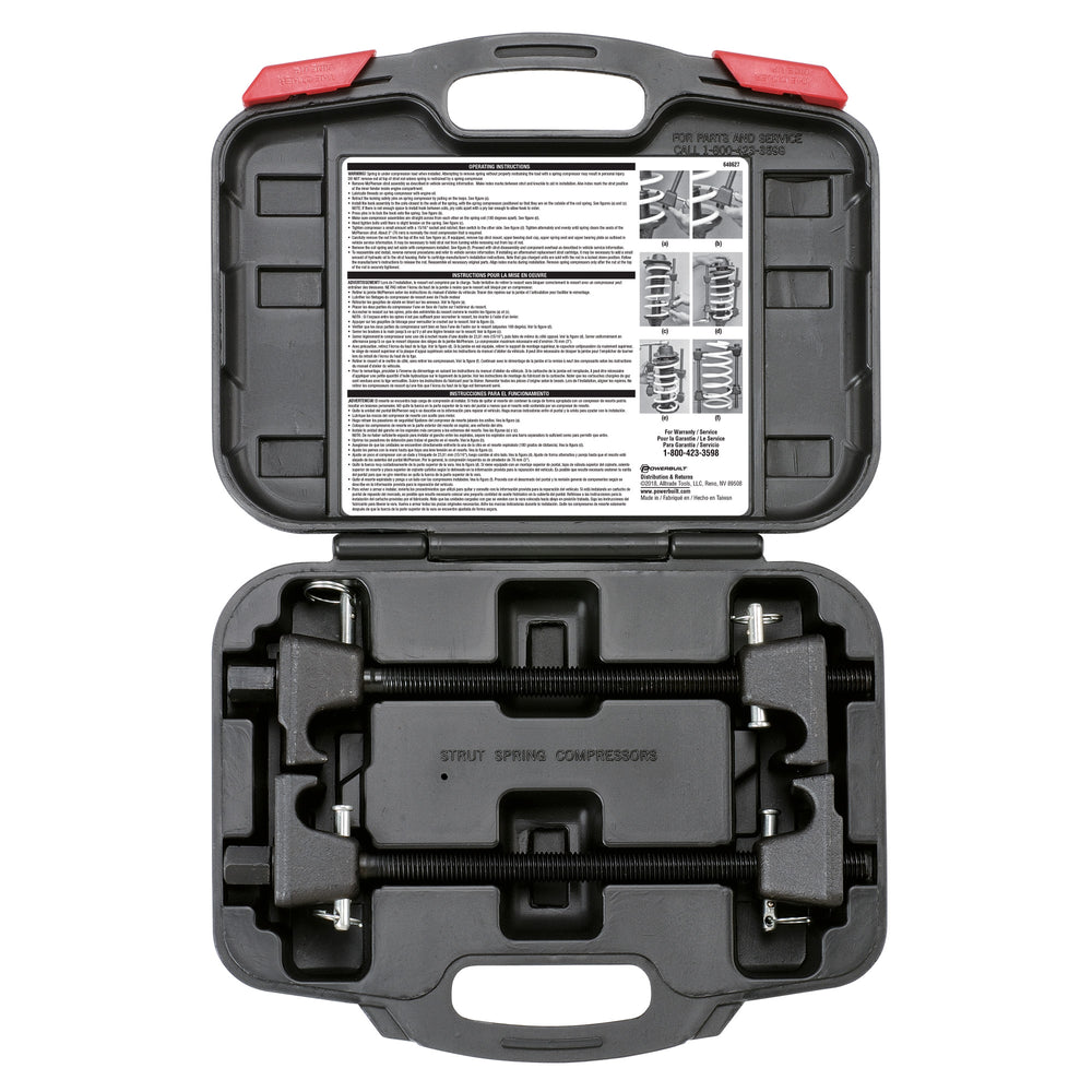 Strut Spring Compressor - Removal - Installation - and Repair