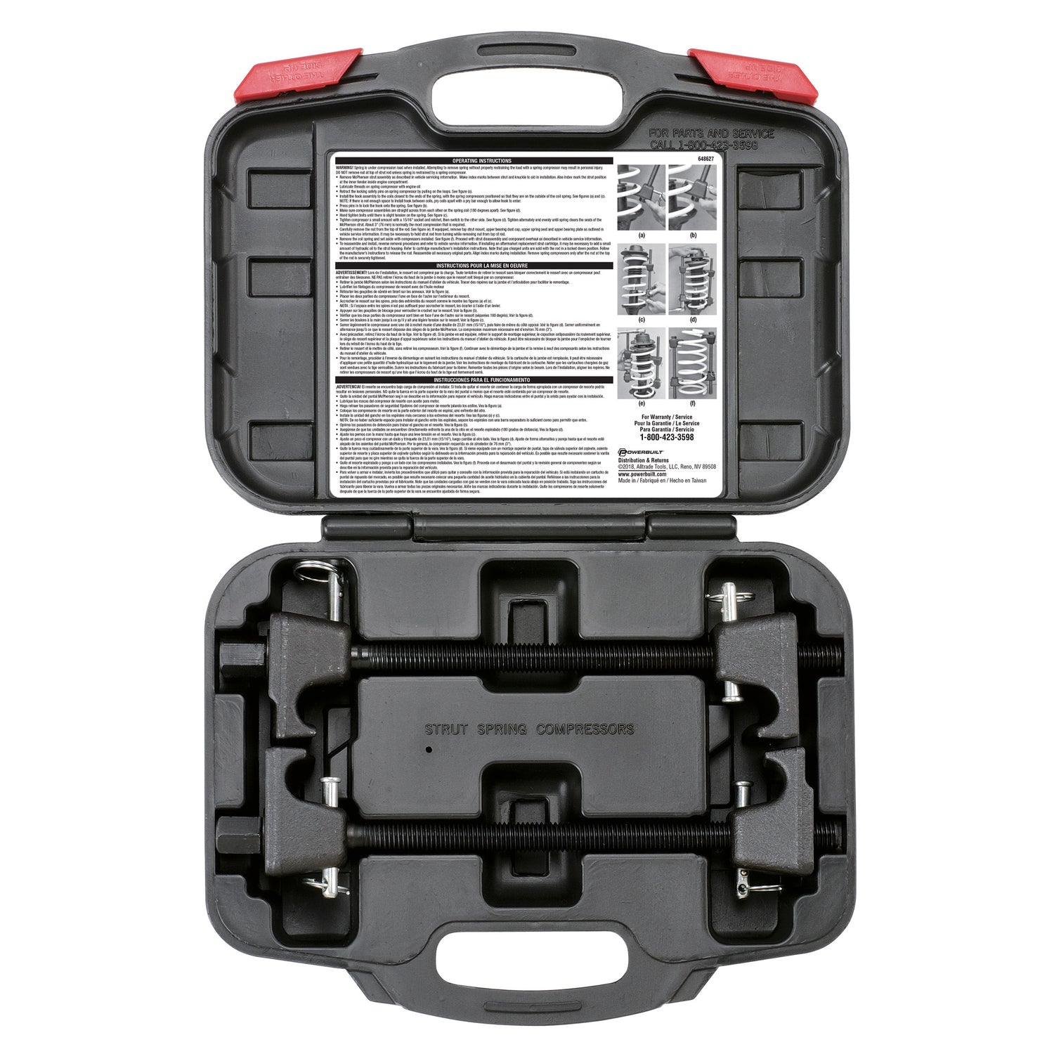 Strut Spring Compressor - Removal - Installation - and Repair