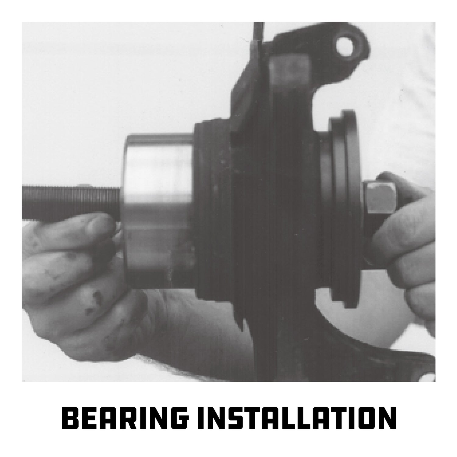 Front Wheel Drive Bearing Removal and Installation Tool Set