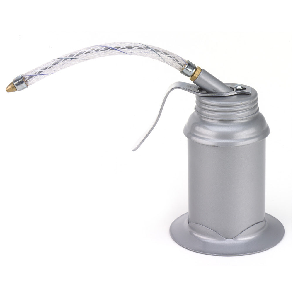 Oil Can Pistol Type with Base - 6-Ounce Capacity - Steel