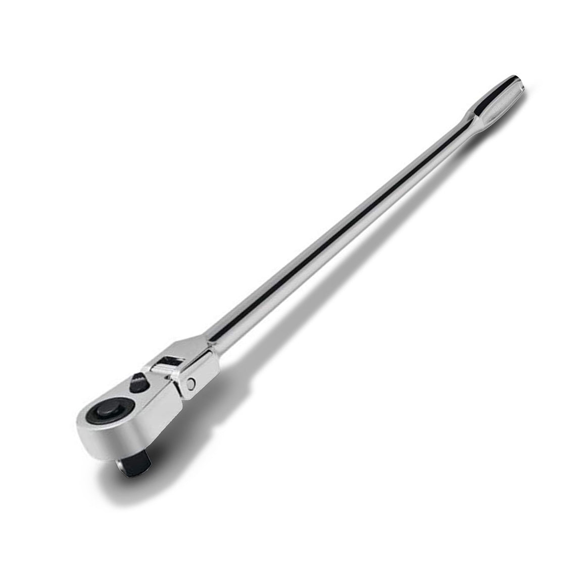 Long Reach Ratchet Contour Handle - 1/2 Inch Drive Flex-Head
