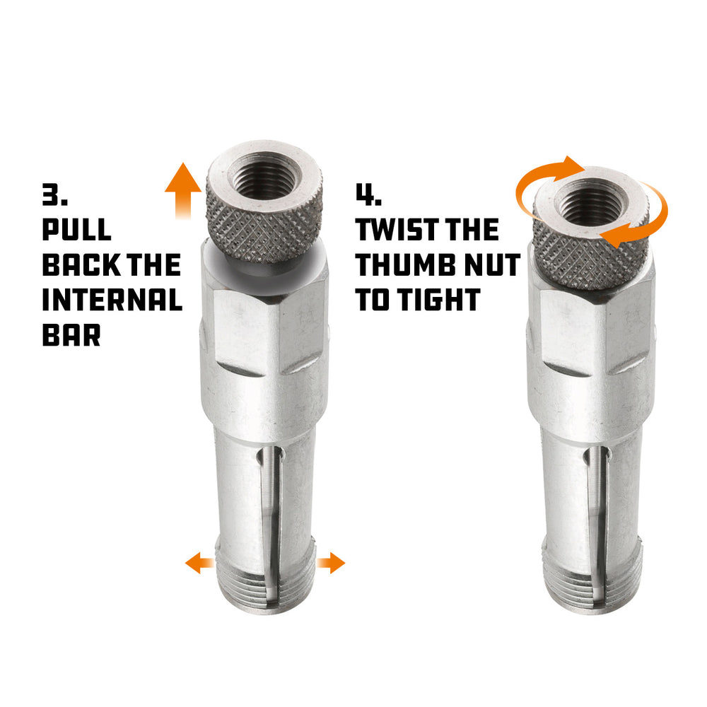 Powerbuilt 18mm Back Tap Spark Plug Thread Repair Tool - 691381