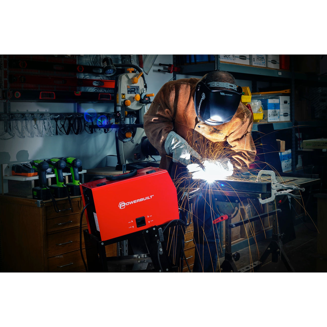 125A Portable IGBT Inverter Wire Feed Flux Core Welder